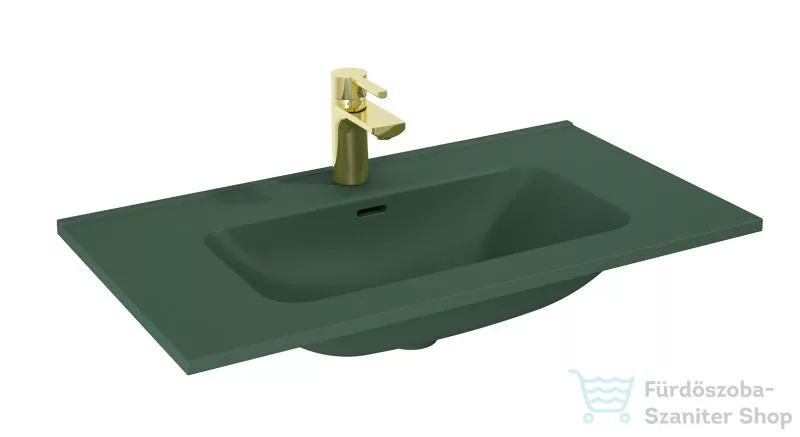 AREZZO design SKAPPA 80 cm-es mosdó, matt zöld AR-146063 - Fürdős