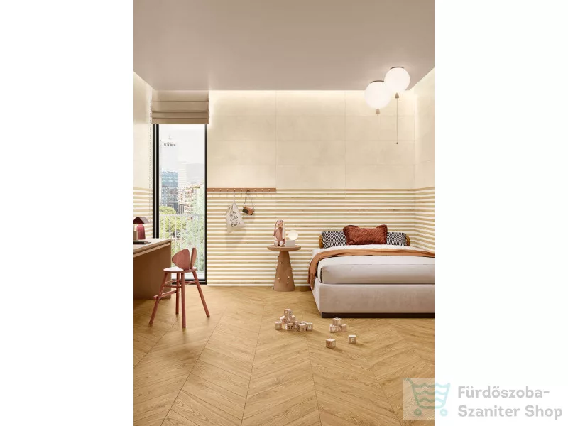 LOVE Ceramic Spotlight Cream 45x120 fali csempe LOV2256 - Fürdősz