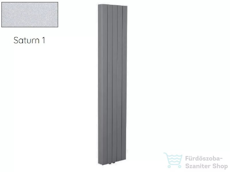 Radeco CAJA 3 1200x320 design radiátor, SATURN 1 (metál jégszürke