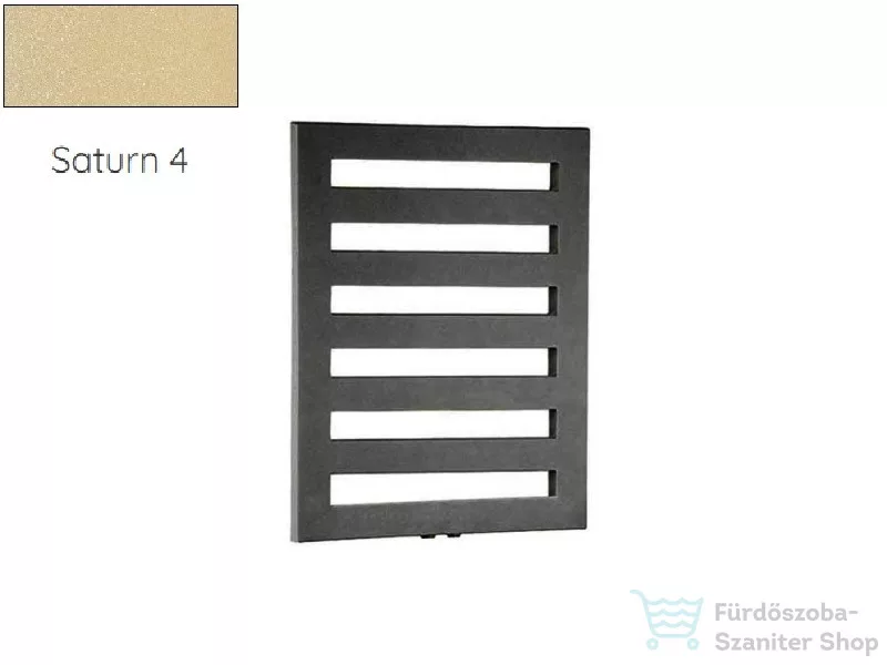 Radeco ROD 1 830x550 design radiátor,SATURN 4 (metál bézs) színbe