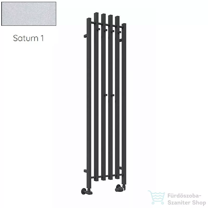 Radeco TUBO 4K KOLOR 1200x455 design radiátor, SATURN 1 (metál jé